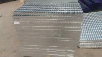 China Hot-Dipped Galvanized Steel Grating Platform 30x3 with 50mm Bar Spacing for Industrial Flooring for sale