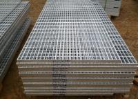 China Hot-Dipped Galvanized Steel Grating Platform 30x3 with 50mm Bar Spacing for Industrial Flooring for sale