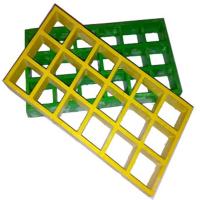 China 50.7x50.7mm Pure Resin FRP Industrial Steel Grating 25mm Thickness ISO9001 for sale
