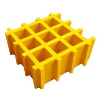 China 38x38mm Frp Stainless Steel Floor Grating for sale