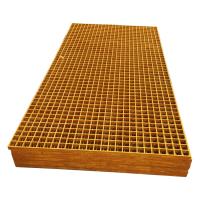 China Smooth Surface Fiberglass Grating Panels 38mm Thickness for Oil Industry Corrosion Resistant for sale