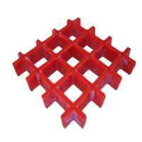 China 25mm Molded Mesh Walkway FRP Grating High Strength Corrosion Resistant Lightweight for sale
