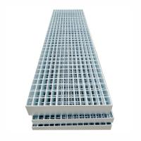 China Hot Dip Galvanized Steel Grating 25x5mm Heavy Duty Floor Grating for Industrial Use for sale