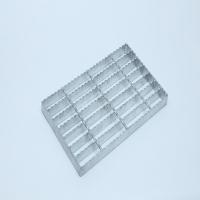 China Hot Dipped Galvanized Platform 6mm Serrated Steel Grating Welded Walkway for sale