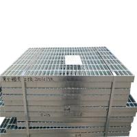 China 45mm Heavy Duty Hot Dip Galvanized Steel Grating with 3-10mm Bearing Bar Thickness and 30-100mm Width Options for sale