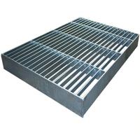 China 1-1/4 x 3/16 Inch Rectangular Bar Galvanized Steel Floor Grating for sale