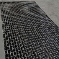 China Plank Serrated Carbon Steel Bar Grating 32x5mm Black Paint Surface Treatment for sale