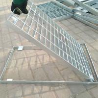 China ASTM A36 Hot Dip Galvanized Grating Trench Cover With Frame for sale
