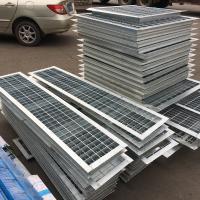 China 10mm High Load Capacity Galvanized Trench Drain Covers Stainless Steel for sale