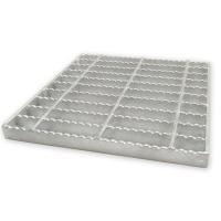 China Hot Dipped Galvanized Serrated Steel Bar Grating for Walkway 25x5mm Bearing Bar for sale