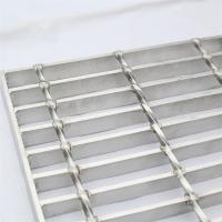 China Stainless Steel Grating 25x5mm Bearing Bar for Outdoor Walkway and Drain Cover for sale
