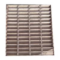 China Hot Dipped Galvanized Steel Grating Trench Cover 995mm Width Load Bearing for sale