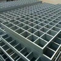 China 30x30 Smooth Surface Platform Press Locked Bar Grating Hot Dipped Galvanized Steel for sale