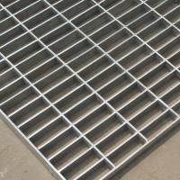 China 30x30 Smooth Surface Platform Press Locked Bar Grating Hot Dipped Galvanized Steel for sale