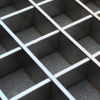 China 30x30 Smooth Surface Platform Press Locked Bar Grating Hot Dipped Galvanized Steel for sale