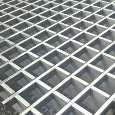 China 30x30 Smooth Surface Platform Press Locked Bar Grating Hot Dipped Galvanized Steel for sale