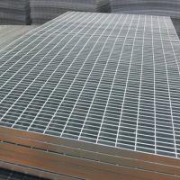 China Heavy Duty Hot Dip Galvanized Steel Bar Grating Weight Per Square Meter Q235 for sale