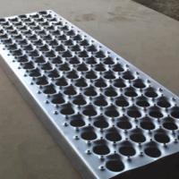 China Round Hole 2.0mm Steel Bar Grate For Walkway Platform Channels for sale