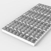 China 50mm Hot Dip Grating Serrated Galvanized Anti Slip Welding for sale