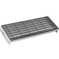 China 19w4 Steel Stair Treads Grating , Galvanized Bar Grating for sale
