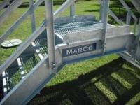 China 19w4 Steel Stair Treads Grating , Galvanized Bar Grating for sale
