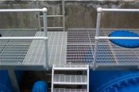 China 19w4 Steel Stair Treads Grating , Galvanized Bar Grating for sale