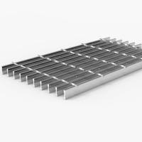 China Hot Dip Galvanized I Beam Steel Bar Grating 30mm Heavy Duty for Car Platform for sale