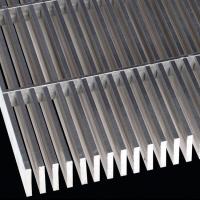 China 2mm Thickness Aluminum Bar Grating For Walkway Platform for sale
