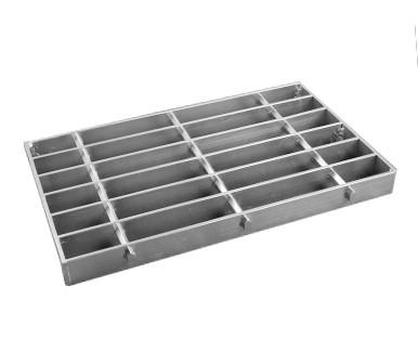 China 5800x1000mm 6063 Aluminum Safety Grating with 19-SG-4 Type and 80% Open Area for Industrial Platforms for sale