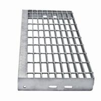 China 1.5mm Hot Dipped Galvanized Checker Plate Nosing Stair Treads for Walkway for sale
