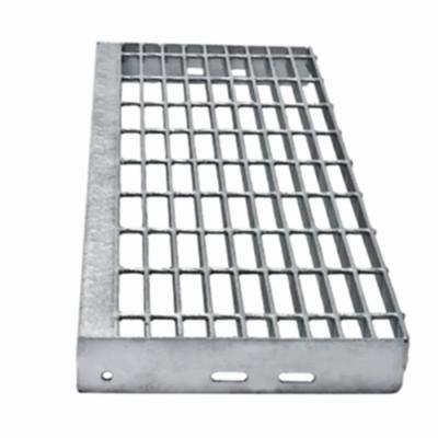 China 1.5mm Hot Dipped Galvanized Checker Plate Nosing Stair Treads for Walkway for sale