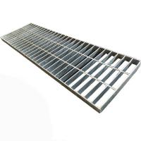 China Stainless Steel Bar Grating Entrance Door Mat 60x40cm Anti-Slip Mud Removal Drain for sale