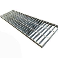 China Stainless Steel Bar Grating Entrance Door Mat 60x40cm Anti-Slip Mud Removal Drain for sale