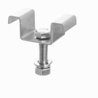 China ISO Type A B C M Galvanized Steel Grating Clips 30-50mm Sizes for Industrial Floor Grating Installation for sale
