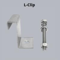 China Galvanized Steel Grating Clips Type C A B M - 30mm to 50mm Sizes for Floor Grating Installation for sale
