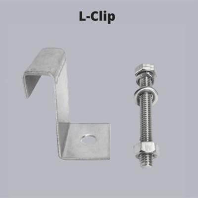China Galvanized Steel Grating Clips Type C A B M - 30mm to 50mm Sizes for Floor Grating Installation for sale