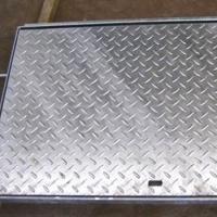 China Hot Dip Galvanized Compound Steel Grating G255/30/100 4mm Checkered Plate for sale