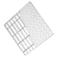 China Hot Dipped Galvanized 5mm Checker Plate Steel Grating for Industrial Platforms for sale