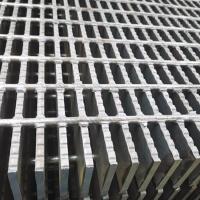 China Stainless Steel Heavy Duty Industrial Plain Grate 10mm Bearing Bar Thickness for Flooring for sale