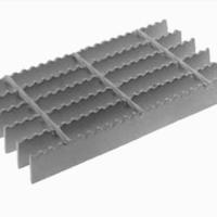 China Anti - Slip Welding Serrated Metal Grating For Walkway Platform for sale