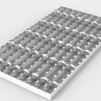China Anti - Slip Welding Serrated Metal Grating For Walkway Platform for sale