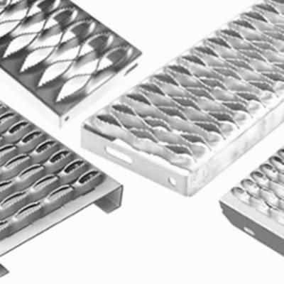 China Industrial Stainless Steel Anti Slip Grip Strut Grating 30mm Walkway Platform for sale