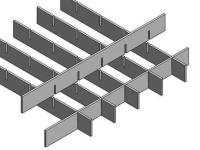 China Welded Press Lock Steel Grating Q235 25x5mm Bearing Bar 30mm Pitch Hot DIP Galvanized for sale