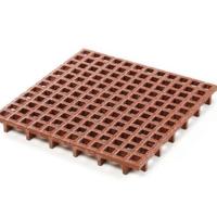 China High Strength Pultruded FRP Grating Panels Corrosion Resistant Lightweight 25mm for sale