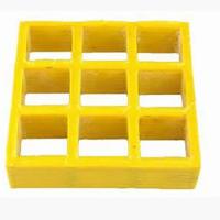 China GRP Fiberglass Bar Grating 25mm Thickness 38mm Opening Garage Floor Walkway for sale