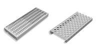 China Hot Dipped Galvanized Diamond Aluminum Grip Strut Grating 1x1m Anti-Slip Safety Walkway Panel for sale