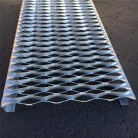 China Hot Dipped Galvanized Diamond Aluminum Grip Strut Grating 1x1m Anti-Slip Safety Walkway Panel for sale