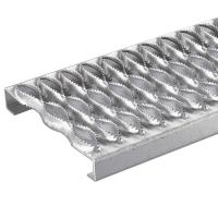 China Hot Dipped Galvanized Diamond Aluminum Grip Strut Grating 1x1m Anti-Slip Safety Walkway Panel for sale