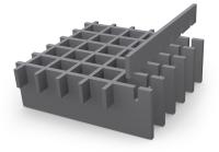China Half Inserted Welded Driveway 3x20inch Press Lock Steel Grating for sale
