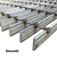 China Hot Dipped Galvanized Serrated Steel Grating Q235 Flat Bar 32x5mm Walkway Platform for sale